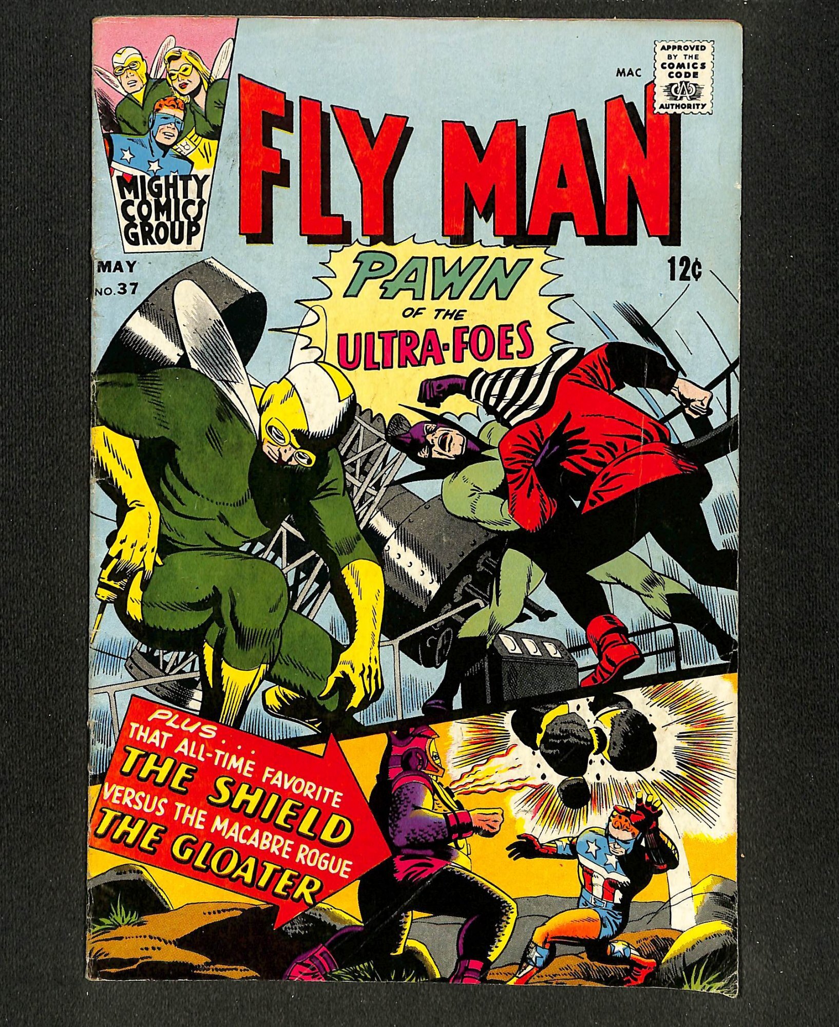 Adventures of the Fly #37 | Comic Books - Silver Age, Archie Comics ...