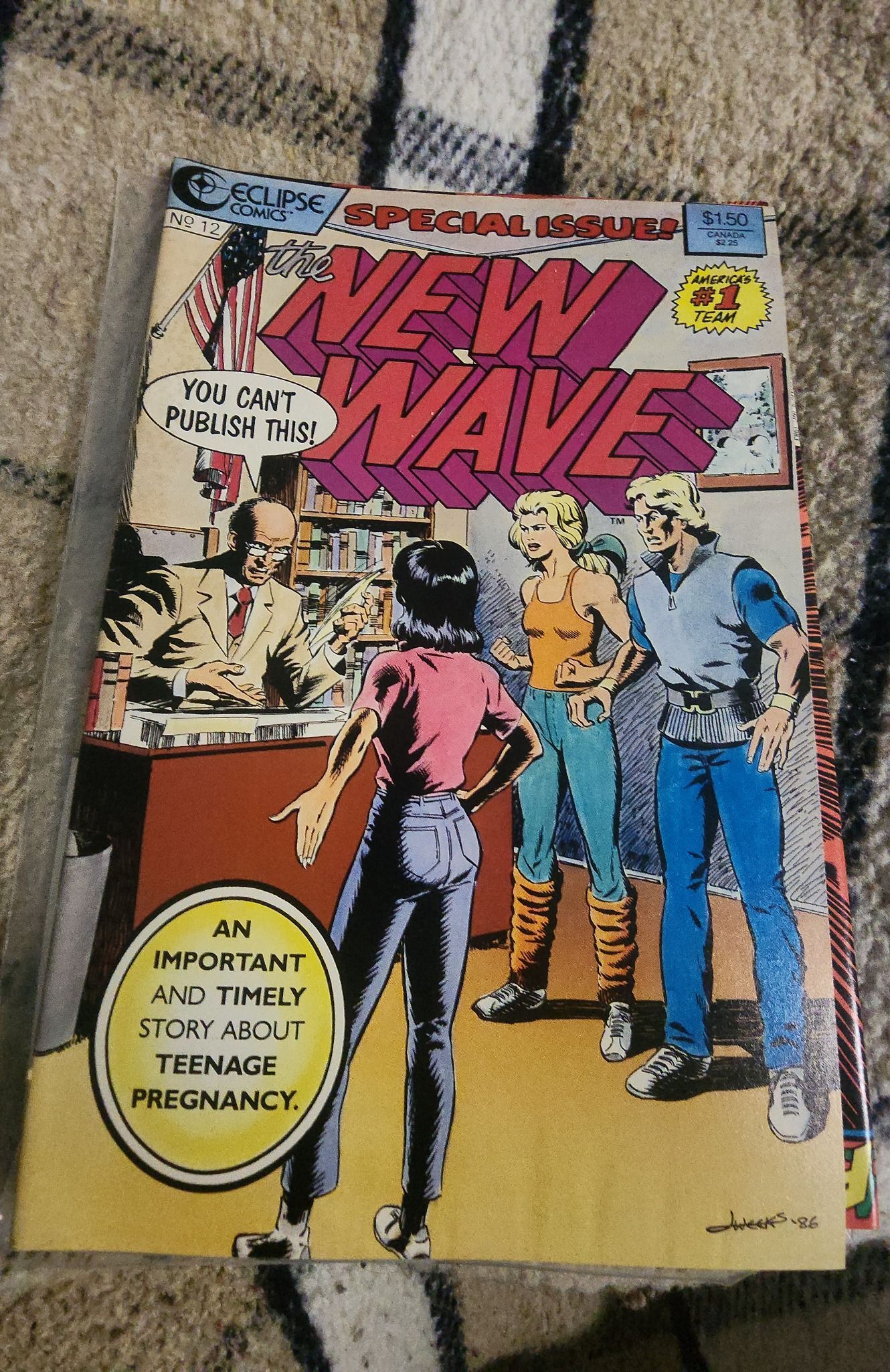 The New Wave #12 (1987) | Comic Books - Copper Age, Eclipse, Superhero ...