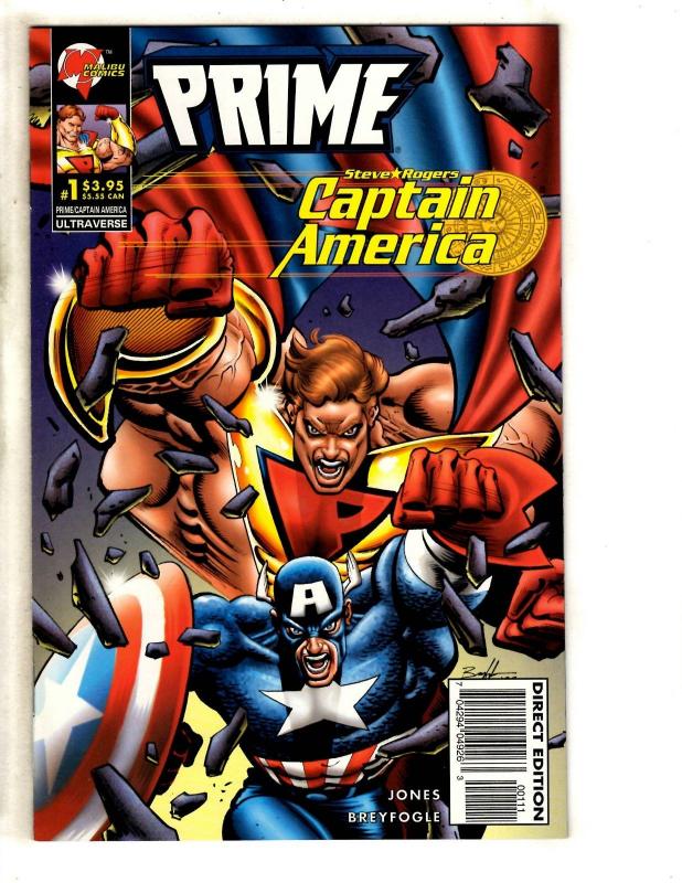 7 Malibu Comic Books Ultraverse 1 2 Ultras 1 Ultraforce 1B Avengers 1 ...