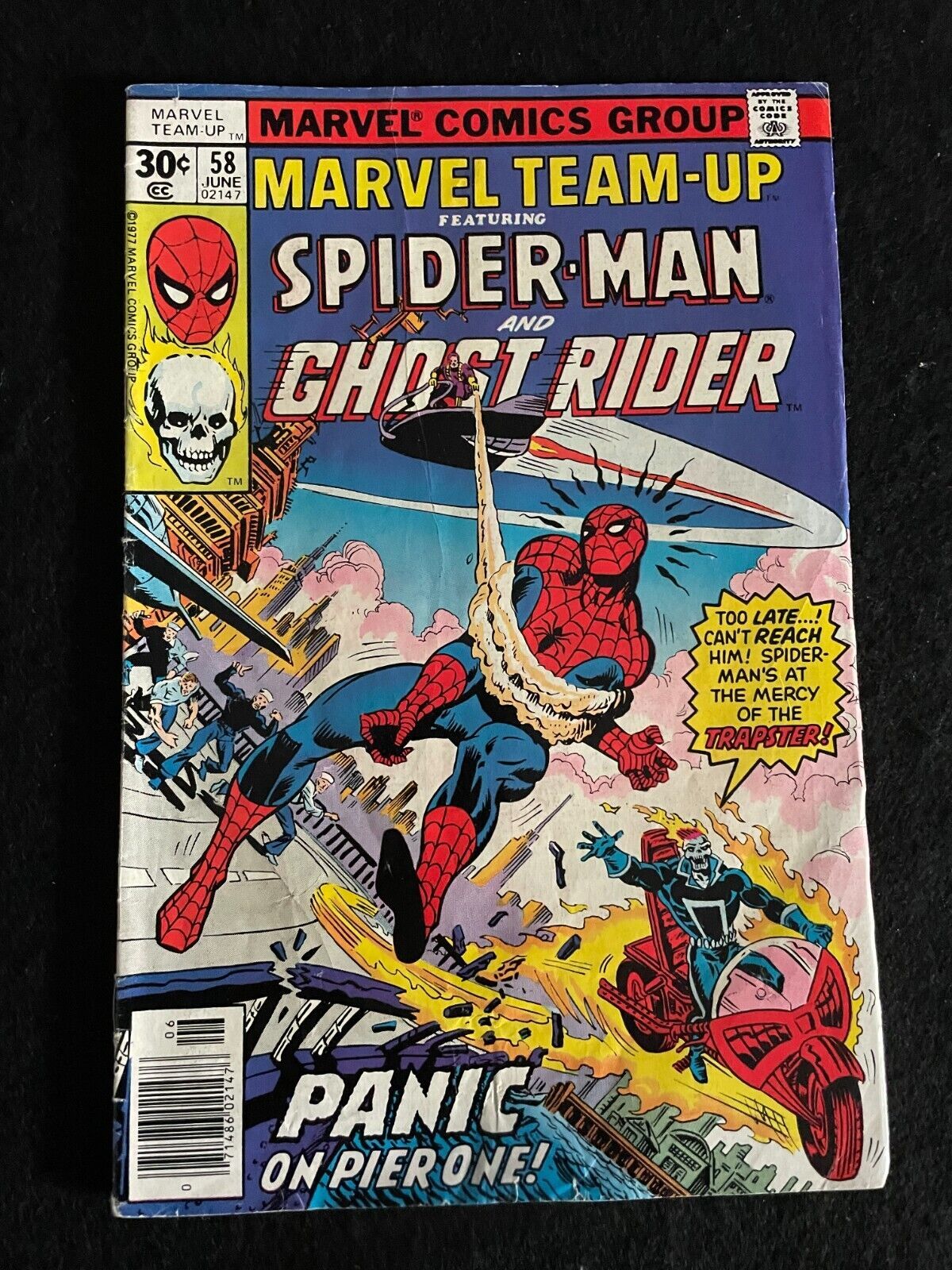 Marvel Team-Up #58 1977 - Spider-Man and Ghost Rider | Comic Books ...