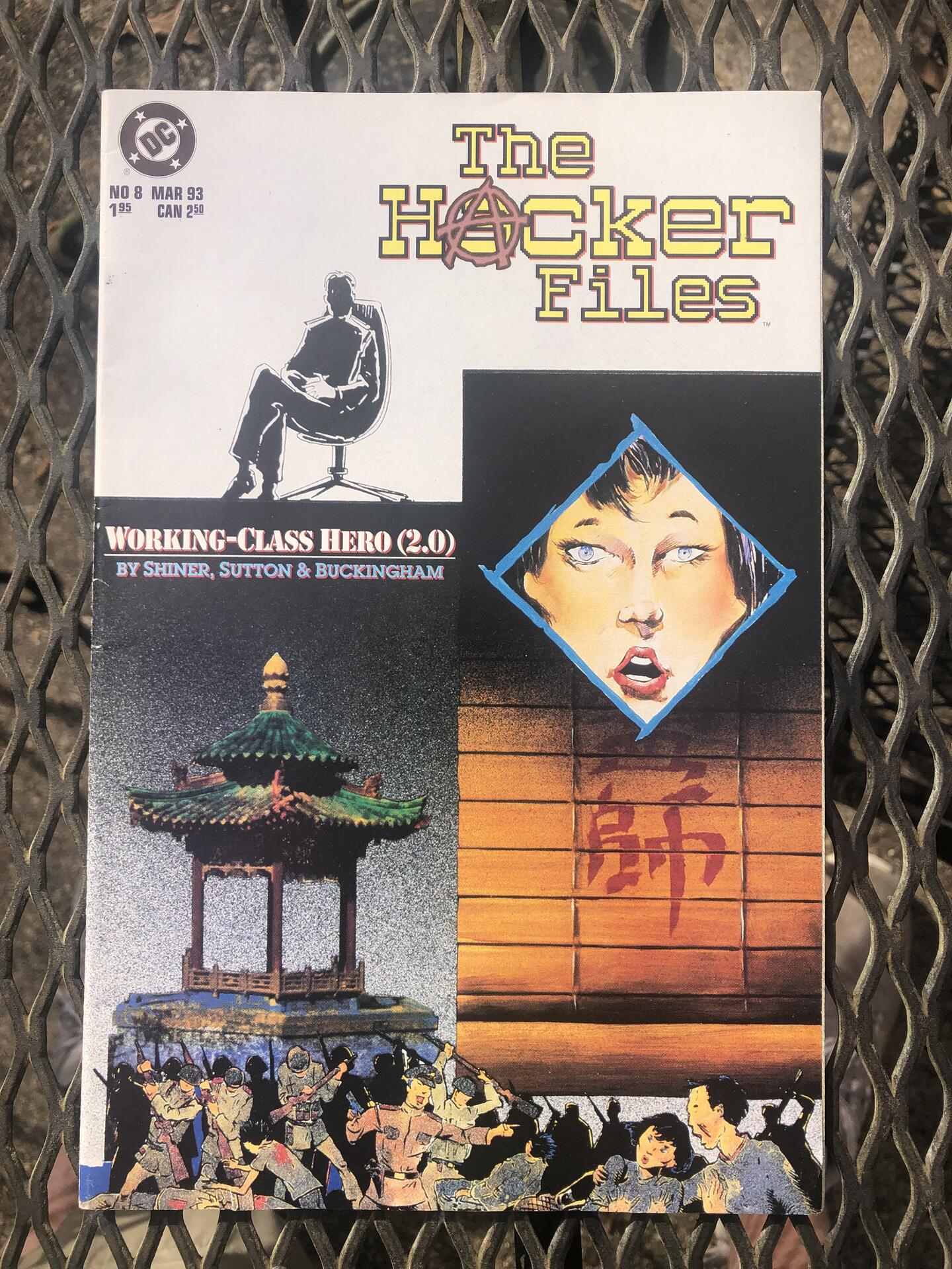 The Hacker Files #8 (1993) | Comic Books - Modern Age, DC Comics / HipComic