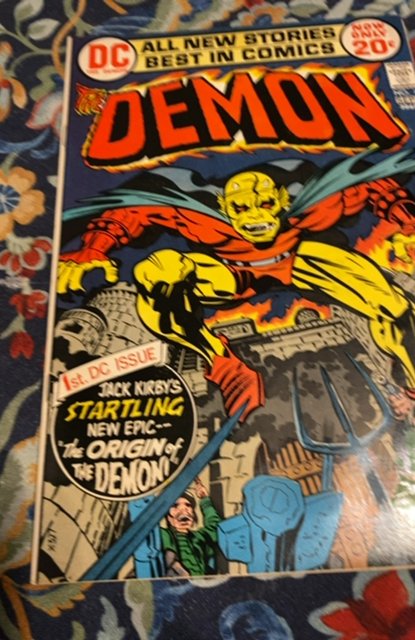 The Demon #1 (1972)the origin of the demon -Jack Kirby VF | Comic Books ...