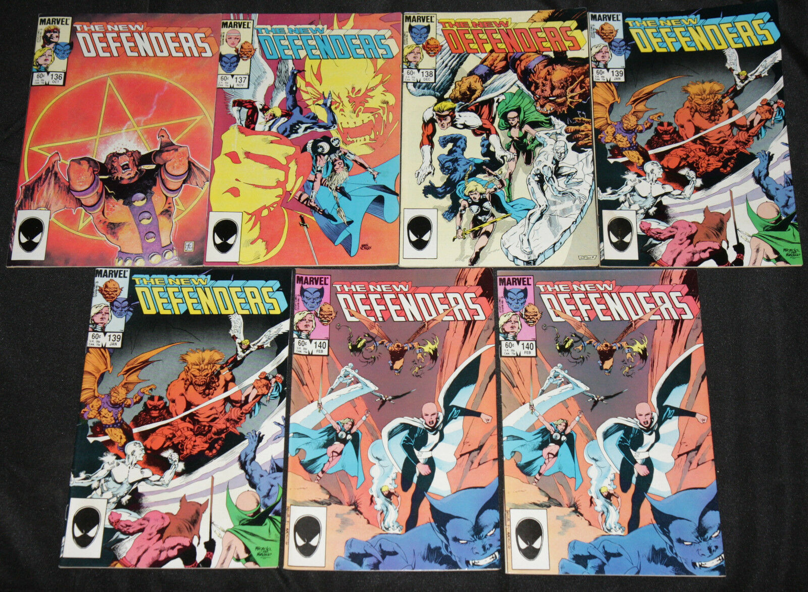 Marvel Bronze Age DEFENDERS 56 Mid Grade Comic Lot FN-VF Hulk Dr ...