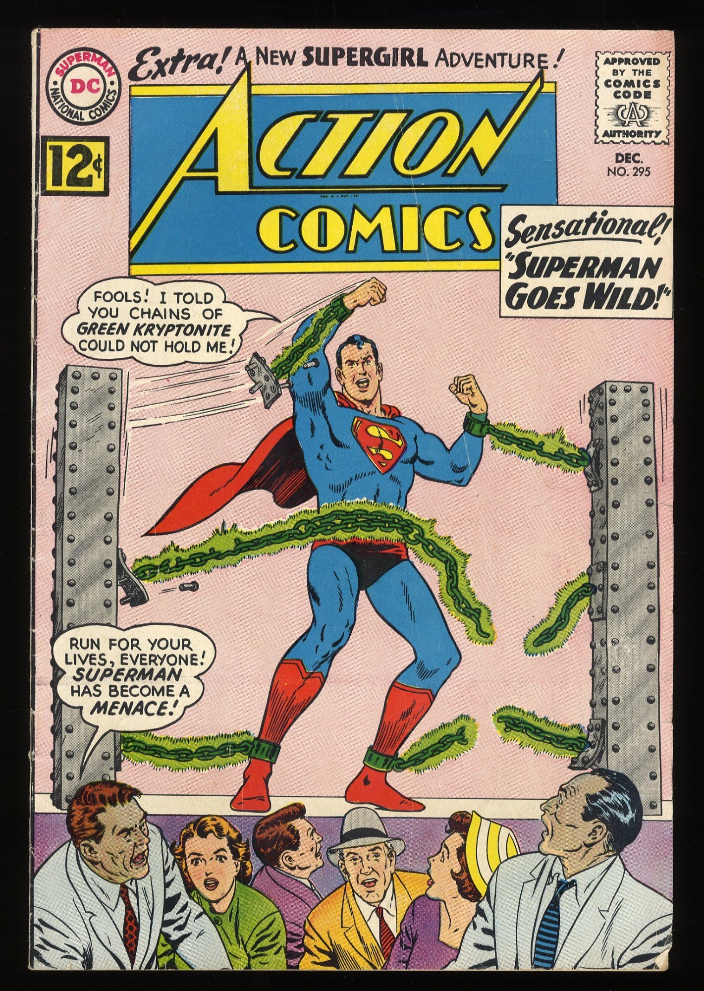 Action Comics #295 | Comic Books - Silver Age, DC Comics, Superman ...
