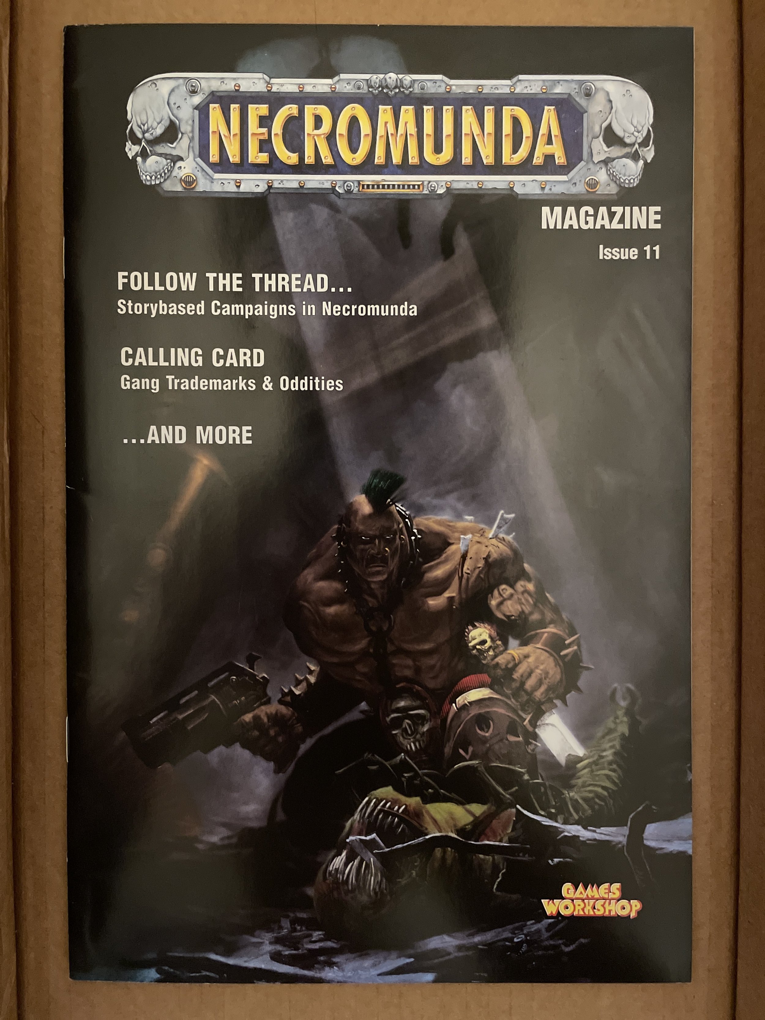 Necromunda Magazine Issue #11 Games Workshop Warhammer Adrian Smith ART ...