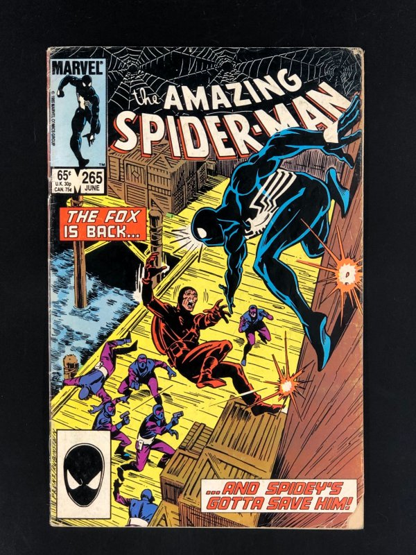 The Amazing Spider-Man #265 (1985) GD Black Costume Spidey! | Comic ...