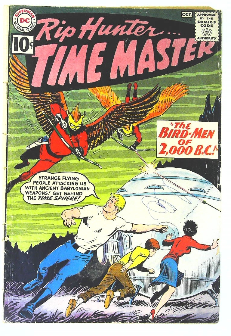 Rip Hunter Time Master #4, VG- (Actual scan) | Comic Books - Silver Age ...