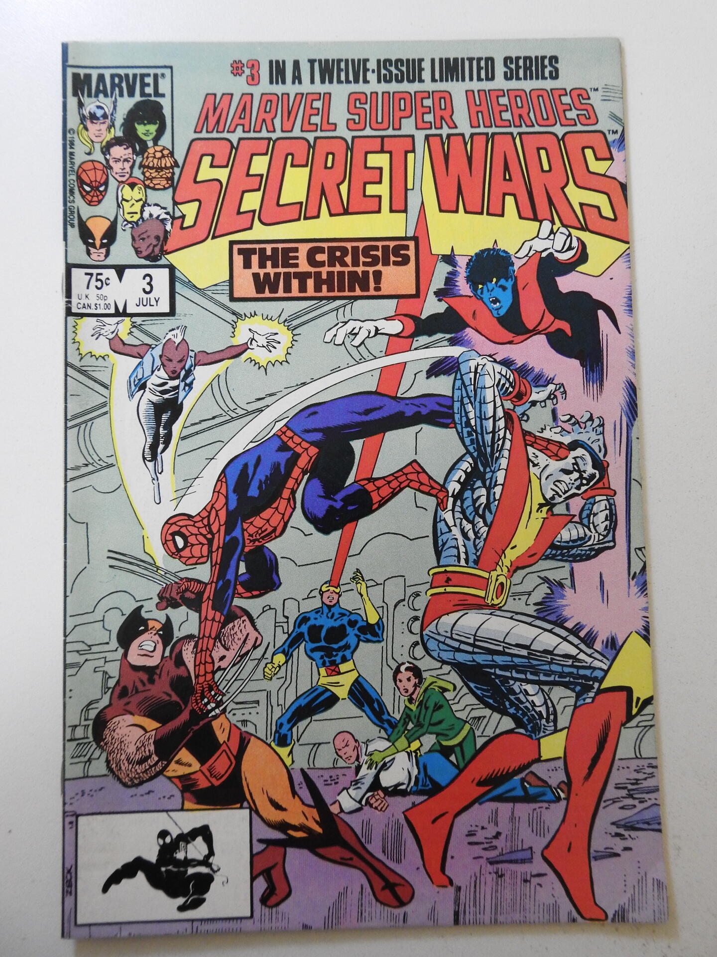 Marvel Super Heroes Secret Wars #3 (1984) FN- Condition! | Comic Books ...