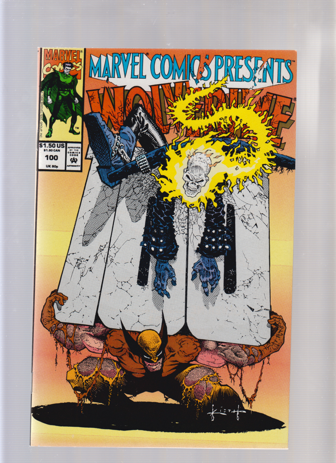 Marvel Comics Presents #100 - Sam Kieth cover (9.2 OB) 1992 | Comic ...