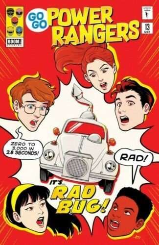 GO GO Power Rangers #13 NM (Boom, 2017) Mighty Morphin Mmpr - Variant ...