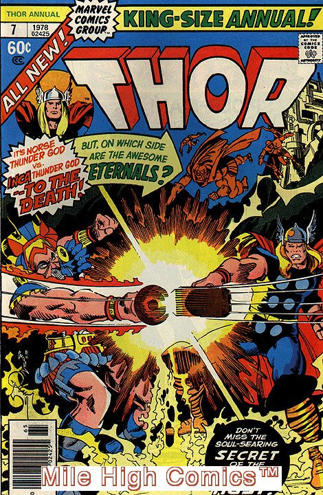 THOR ANNUAL (1965 Series) #7 Fair Comics Book | Comic Books - Bronze ...