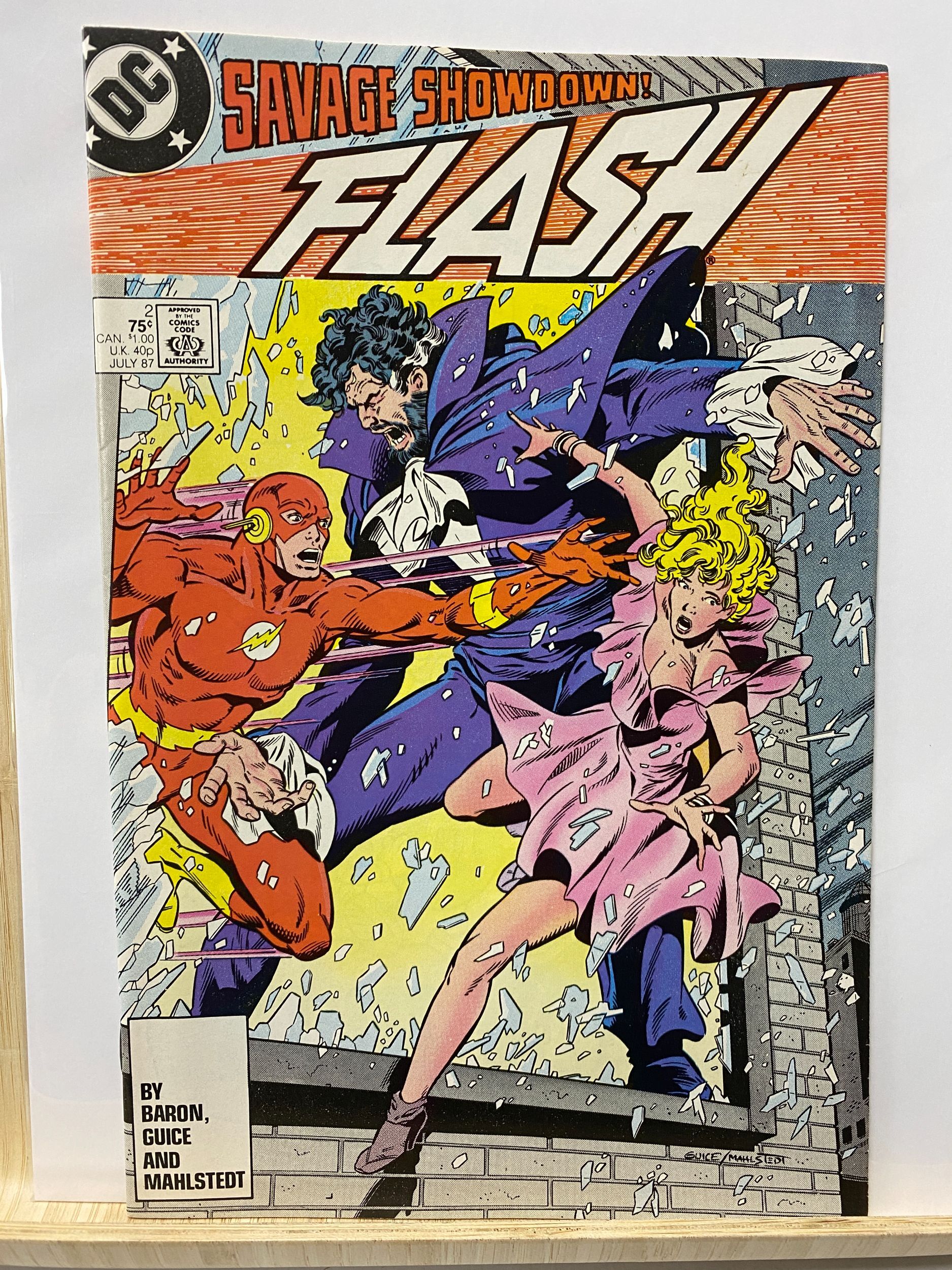 The Flash #2 (1987) VF Bill Loebs run Wally West | Comic Books - Copper ...