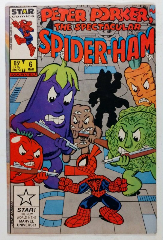 Peter Porker, The Spectacular Spider-Ham #6 (1986) | Comic Books ...