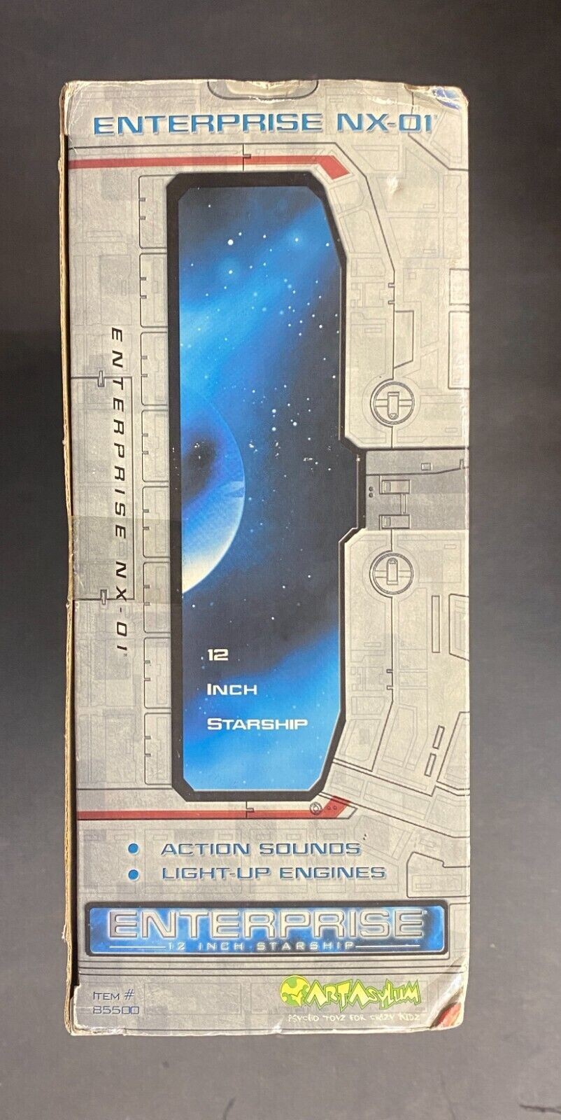 Star Trek Enterprise: Enterprise NX-01 12 Inch Starship Art Asylum 2002 ...