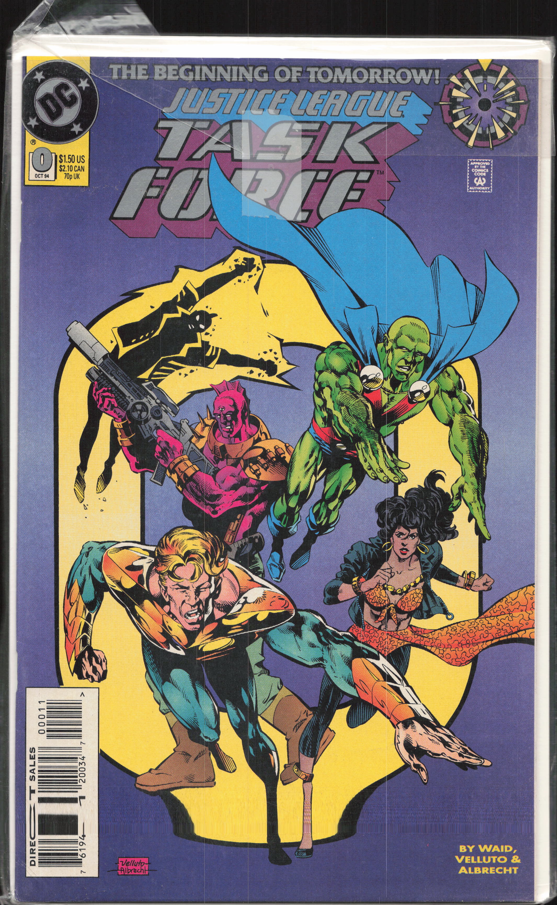 Justice League Task Force #0 (1994) Justice League Task Force | Comic ...