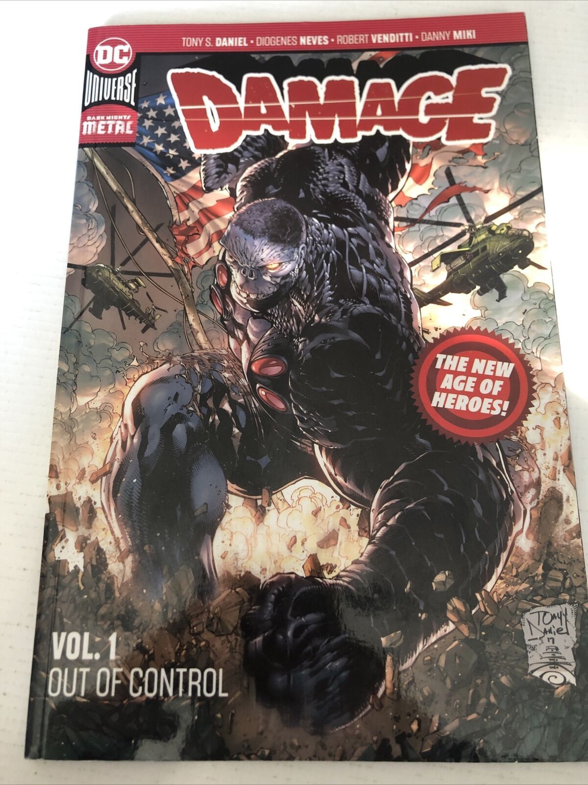 Damage The New Age Of Heroes (2018) DC Comics TPB SC Danny Miki | Comic Books - Modern Age, DC ...