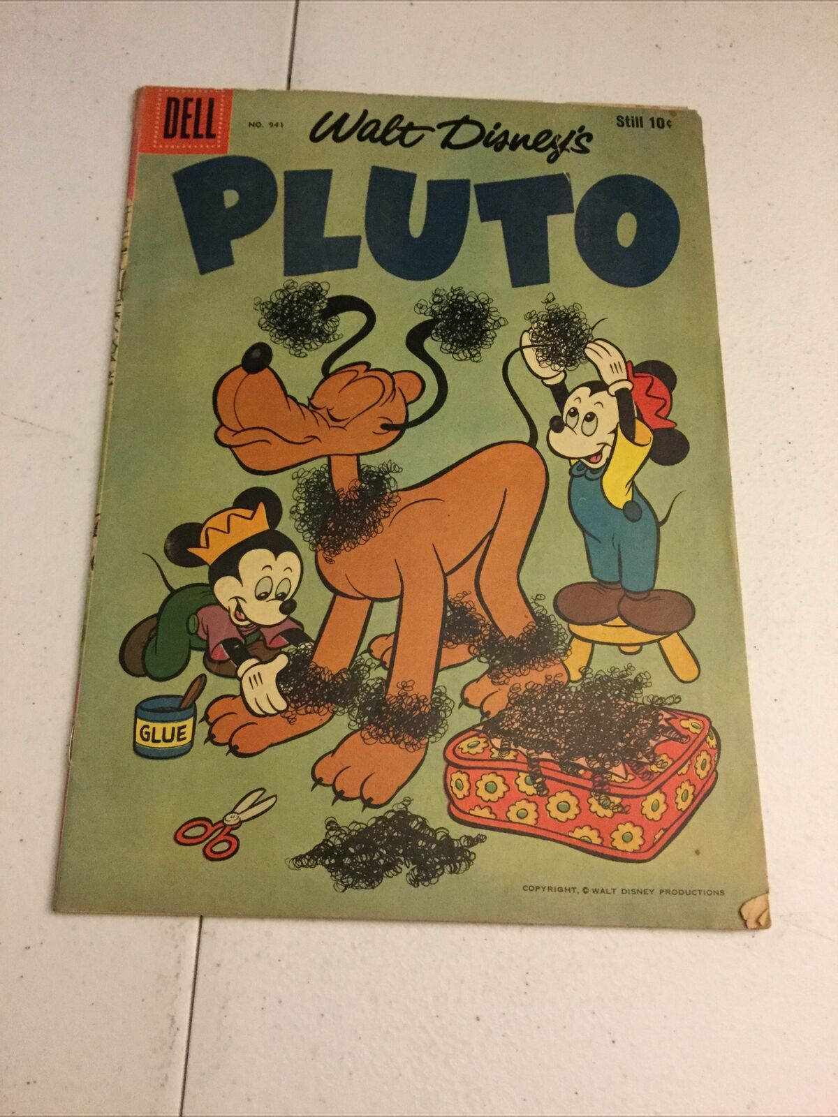Walt Disney’s Pluto 941 Gd Good 2.0 Dell Comics Golden Age | Comic ...