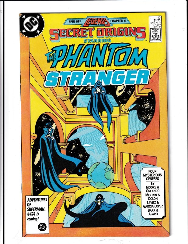 Secret Origins #10 (1987) Phantom Stranger DC Comics | Comic Books ...