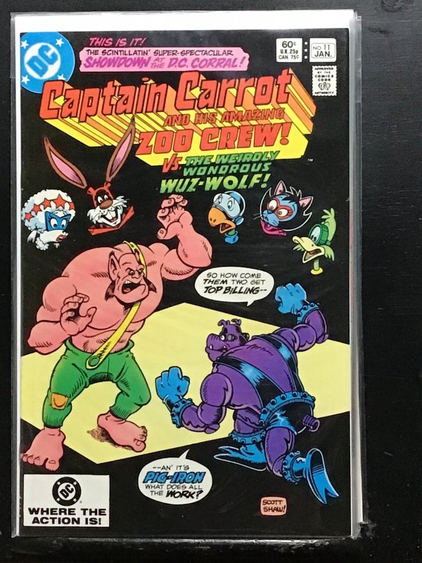 Captain Carrot and His Amazing Zoo Crew #11 (1983) | Comic Books ...