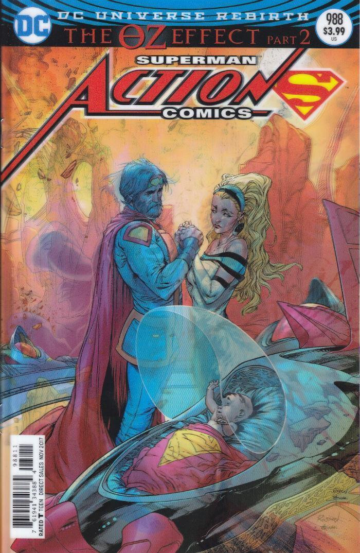 Action Comics (2016) #988 VF/NM-NM Lenticular Cover Superman DC ...
