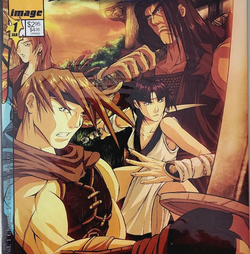 2001 Image Comics Shidima #1 Comic Book Vintage Outlaws Reunion | Comic ...