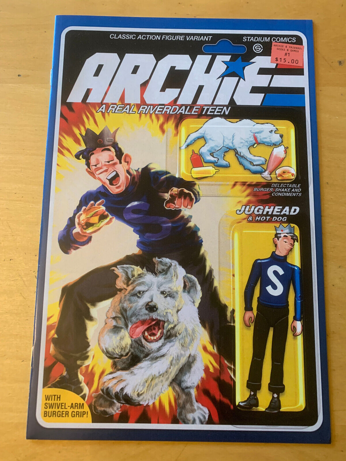 Archie & Friends Geeks Games 1 GI JOE Action Figure Variant 2020 NM 9.4 ...