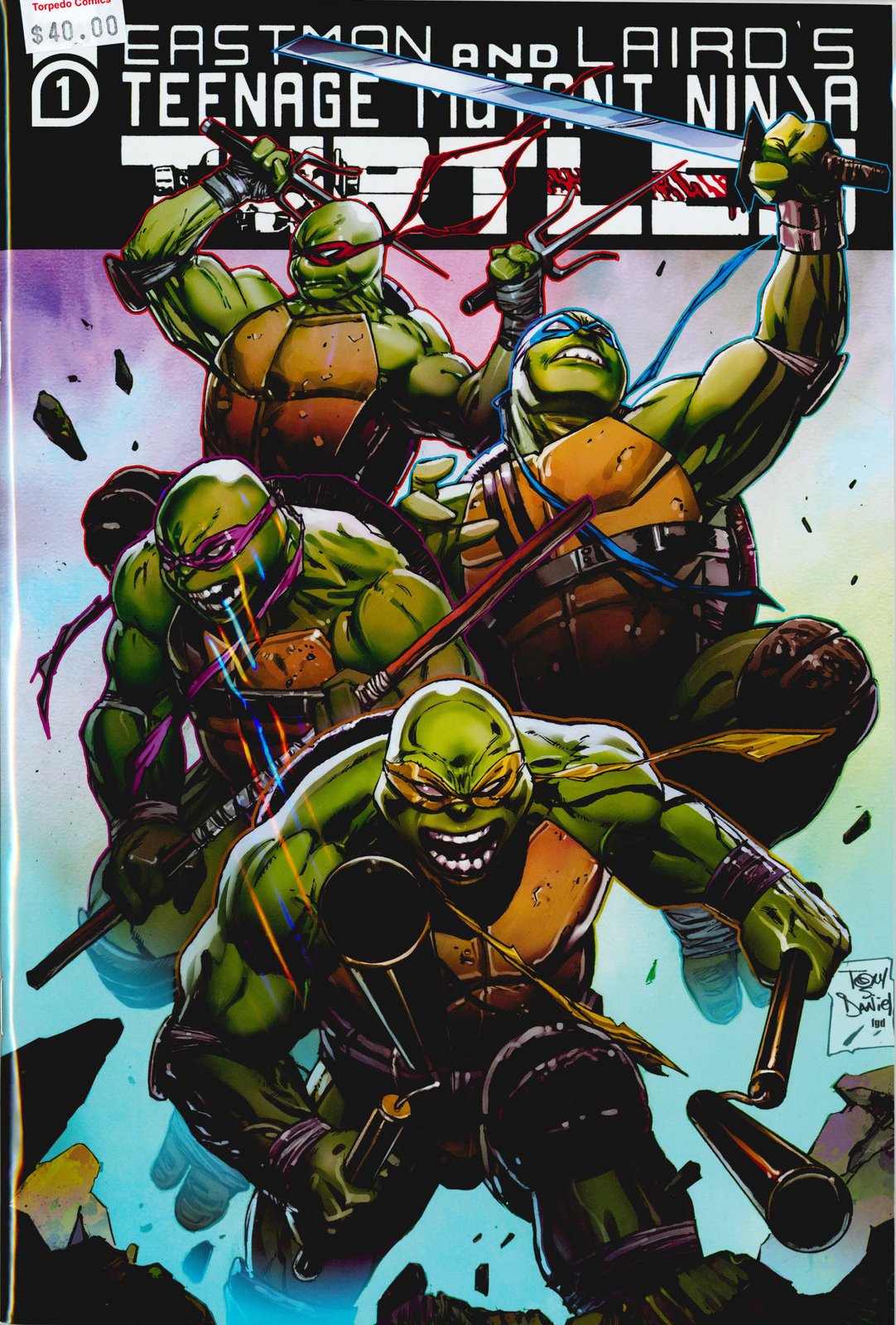 TMNT: Teenage Mutant Ninja Turtles #1-Trade Dress Variant by Tony S ...