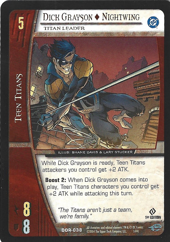 2004 Vs System DC Origins - Dick Grayson/Nightwing | Comic Collectibles ...