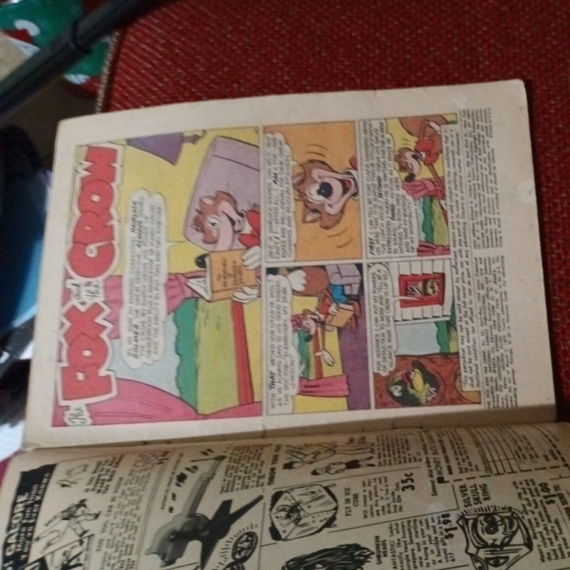THE FOX AND THE CROW #55 DC comics 1959 silver age funny animal cartoon ...