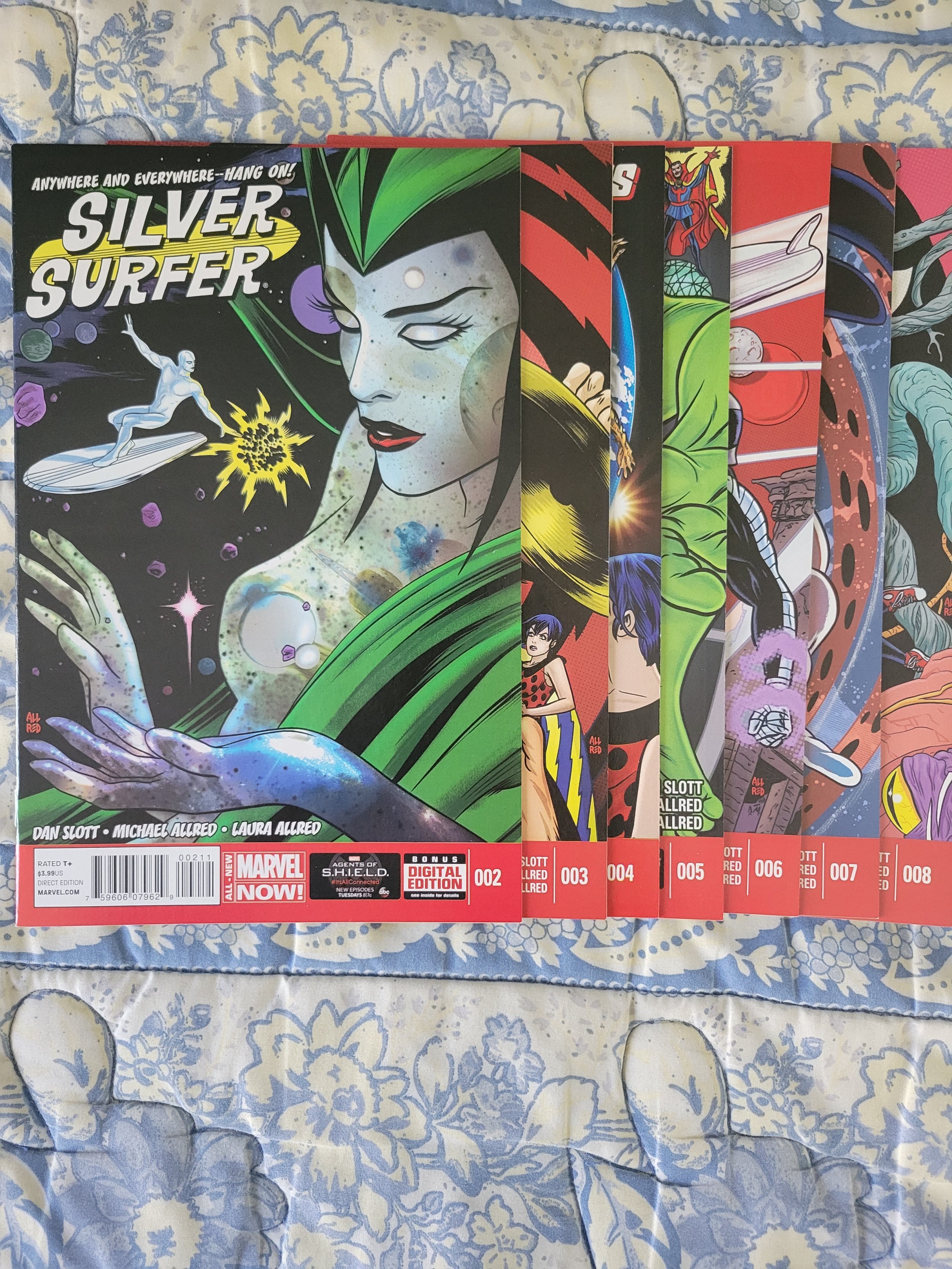 Silver Surfer Set by Mike Alred | Collections / HipComic