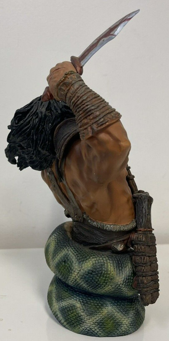 Dark Horse Deluxe Conan The Conqueror Statue Bust | Comic Collectibles ...