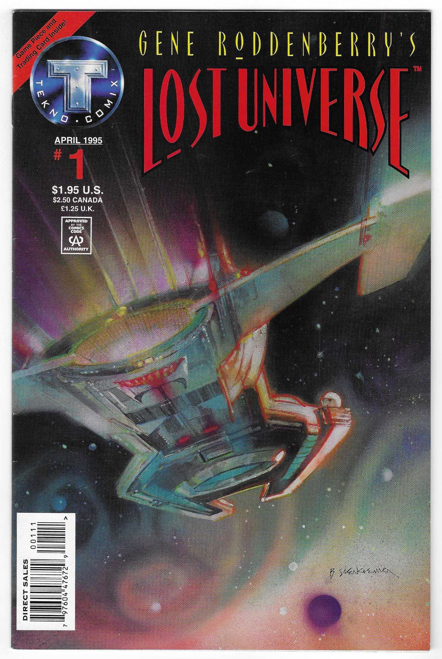 Gene Roddenberry's Lost Universe #1 Direct Edition (1995) | Comic Books ...