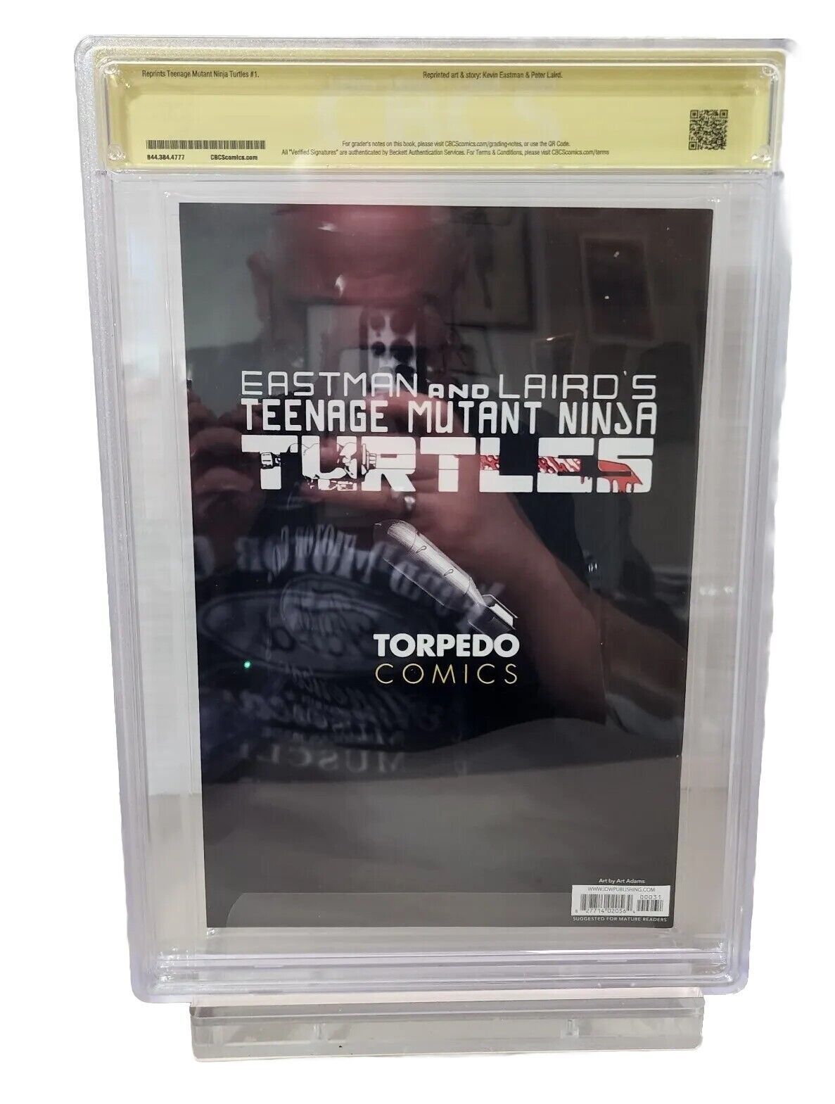Teenage Mutant Ninja Turtles #1 Torpedo Ben Oliver Trade Dress IDW CBCS ...