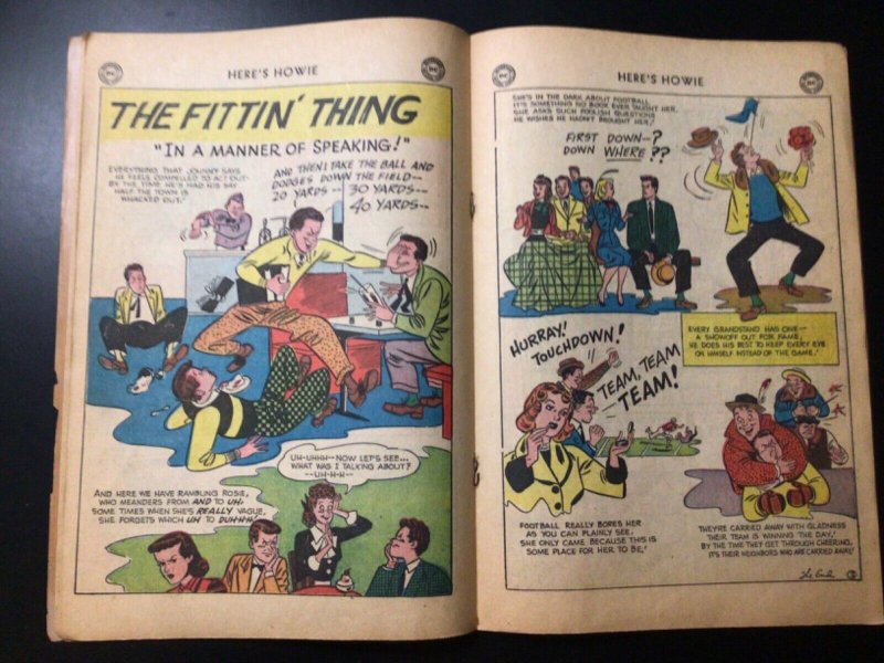 D.C. Comics, Here s Howie Comics #2, 1952, Very Rare, Complete! | Comic ...