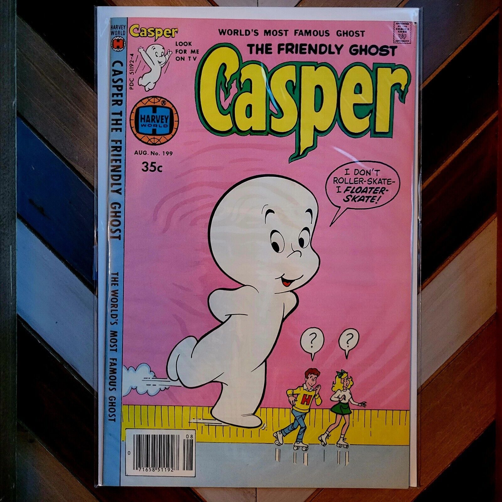 CASPER: The Friendly Ghost, Set of 4 Avg VF+ (Harvey Comics) Bronze Age ...