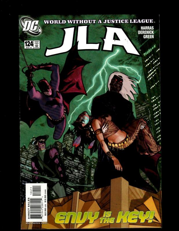 12 Comics JLA 119 120 121 122 123 124 125 JL? 1 JLA 1 Secret Files 1 3 ...