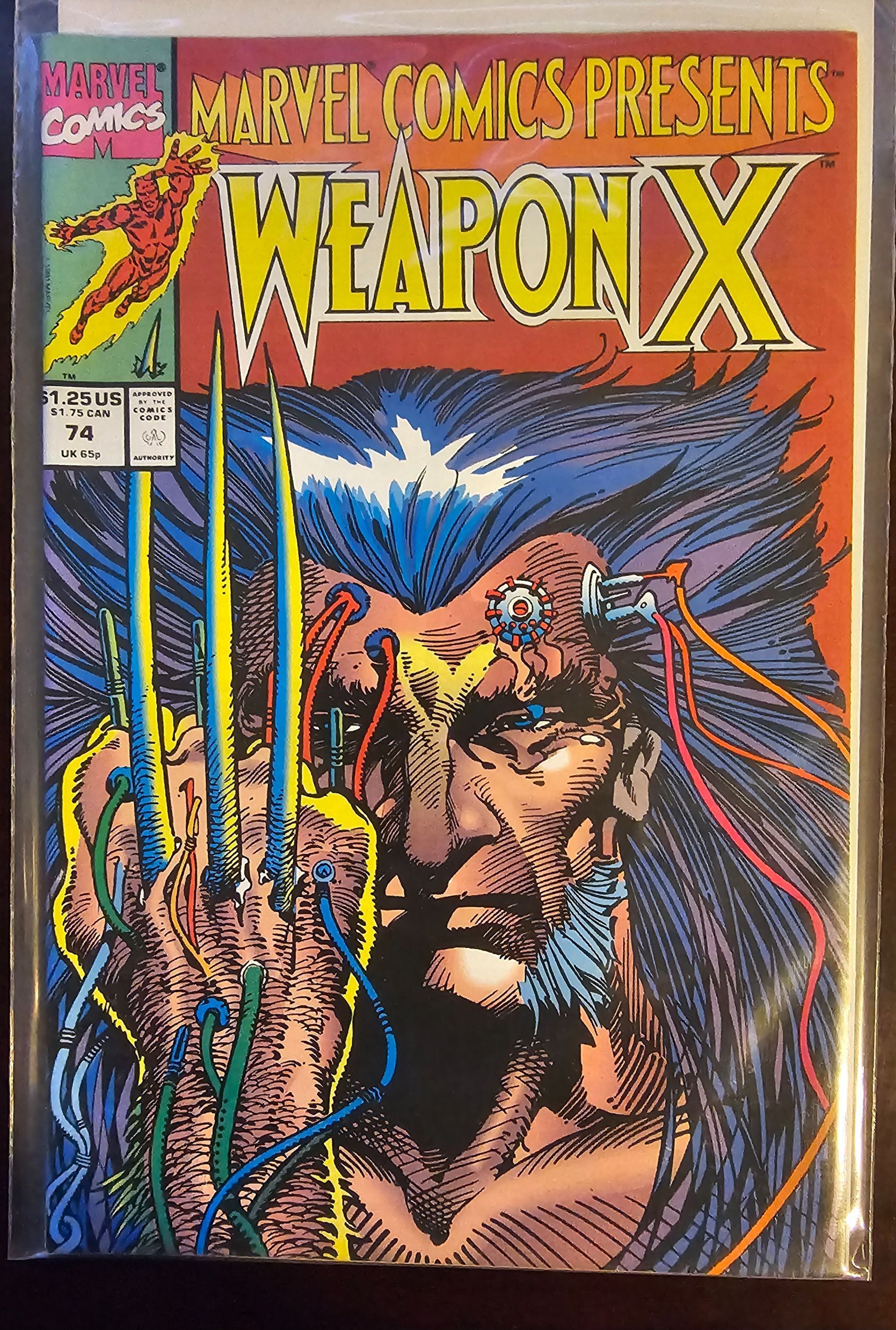 Marvel Comics Presents #74 Direct Edition (1991) | Comic Books - Copper ...