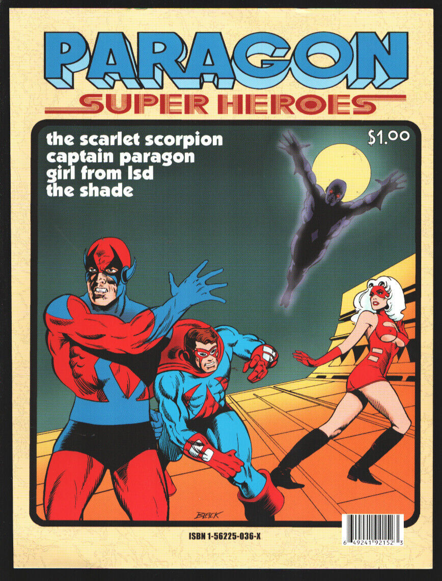 Paragon Super Heroes & Fem Fantastique Poster-1970-signed by Bill Black ...