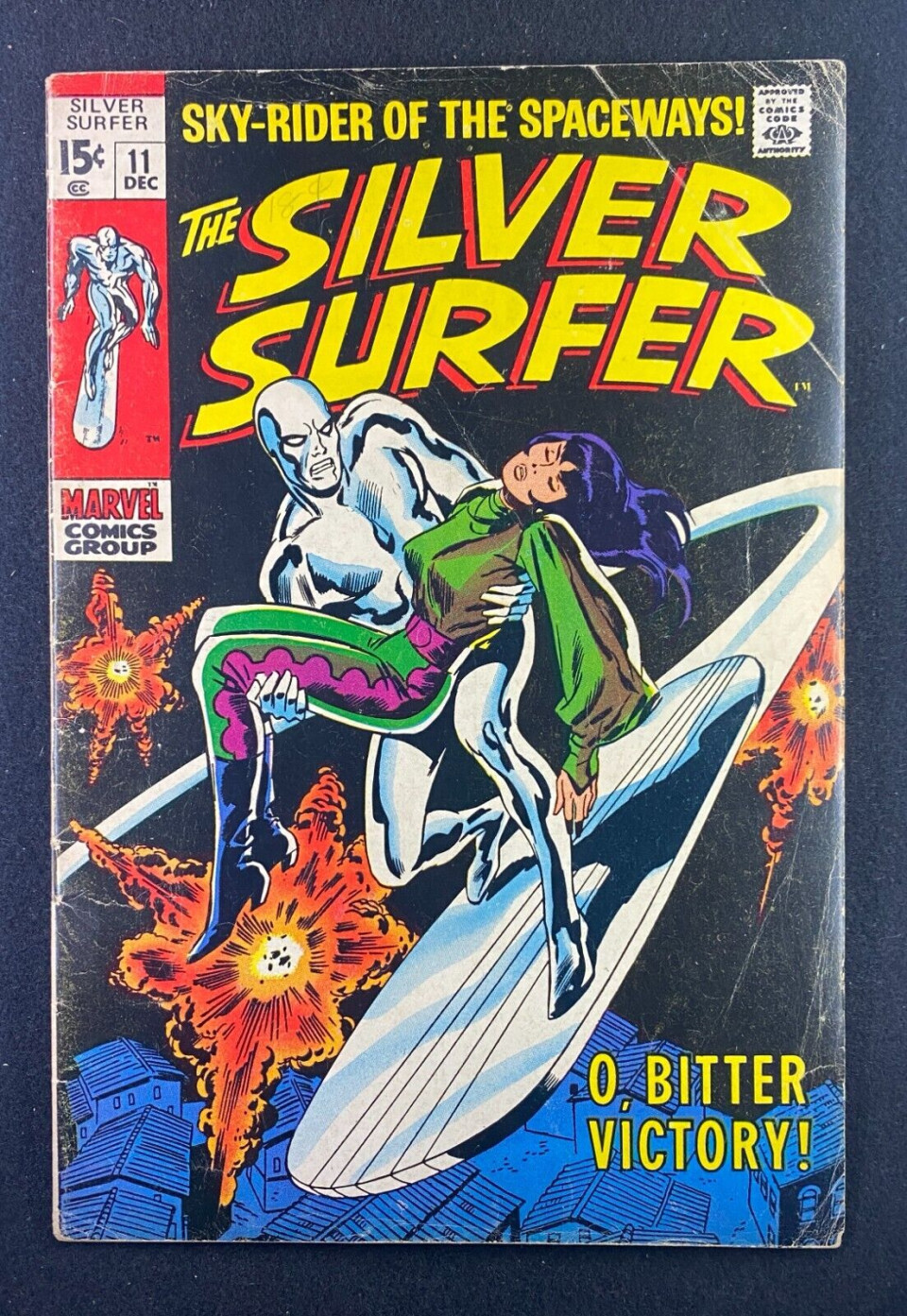 Silver Surfer (1968) #11 VG- (3.5) John Buscema Cover and Art | Comic ...
