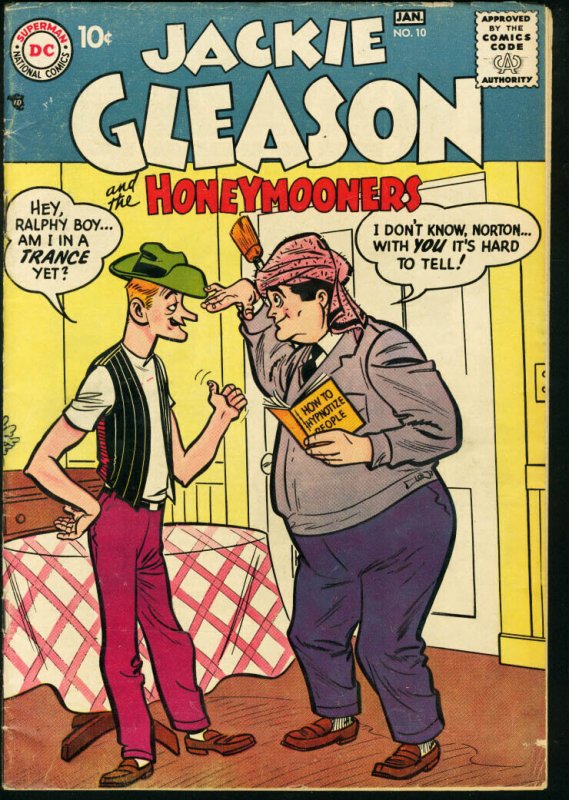 Jackie Gleason & the Honeymooners #10-Hypnotism Cover VG | Comic Books ...