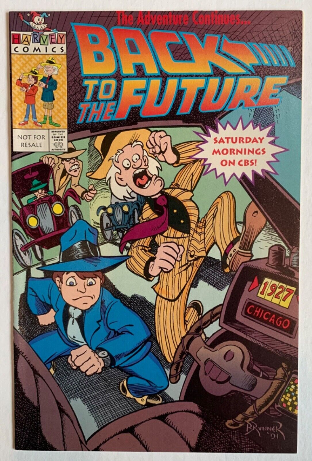 (1991) Harvey Comics Universal Studios Promotional BACK TO THE FUTURE ...