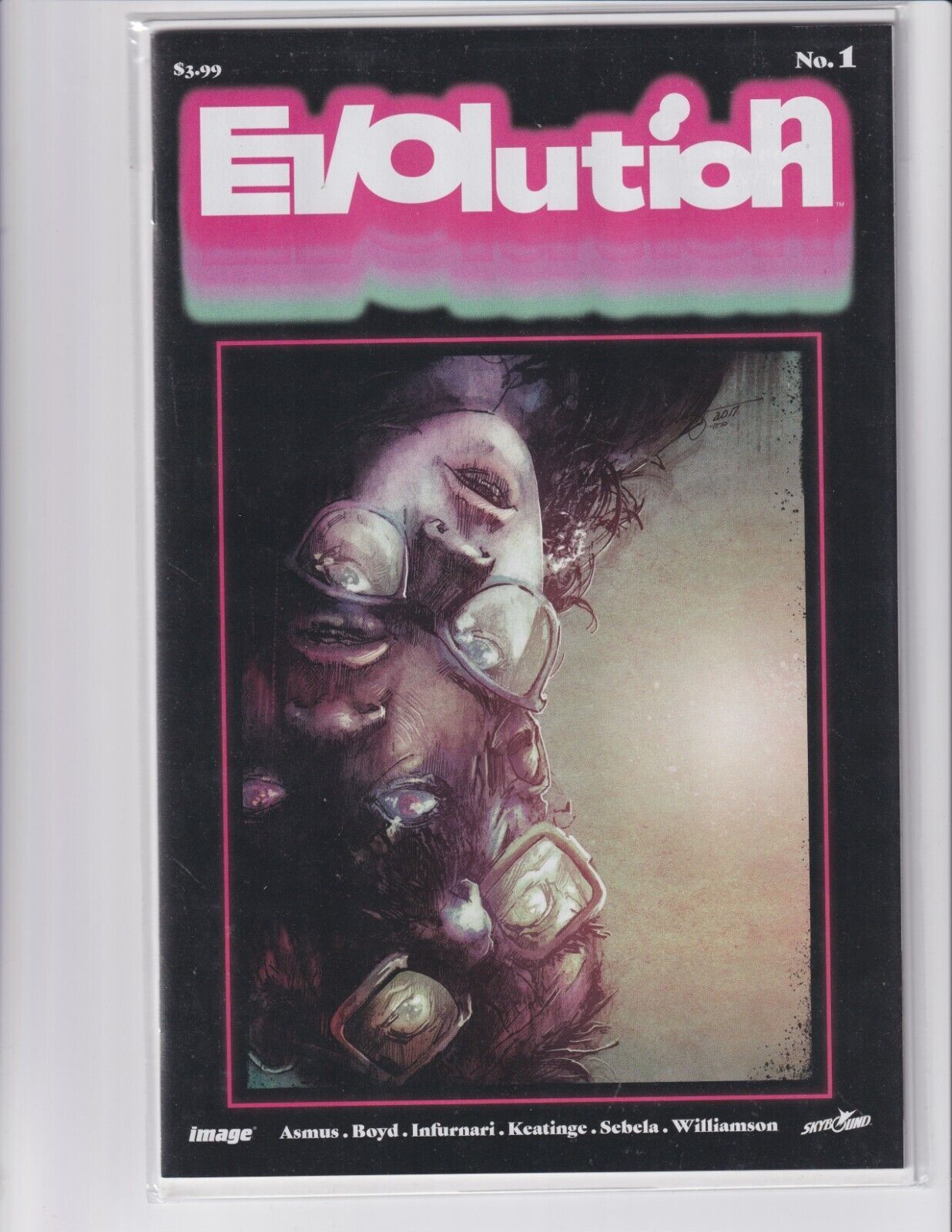 Evolution #1 Megabox Exclusive Variant Cover Image Comics Skybound ...