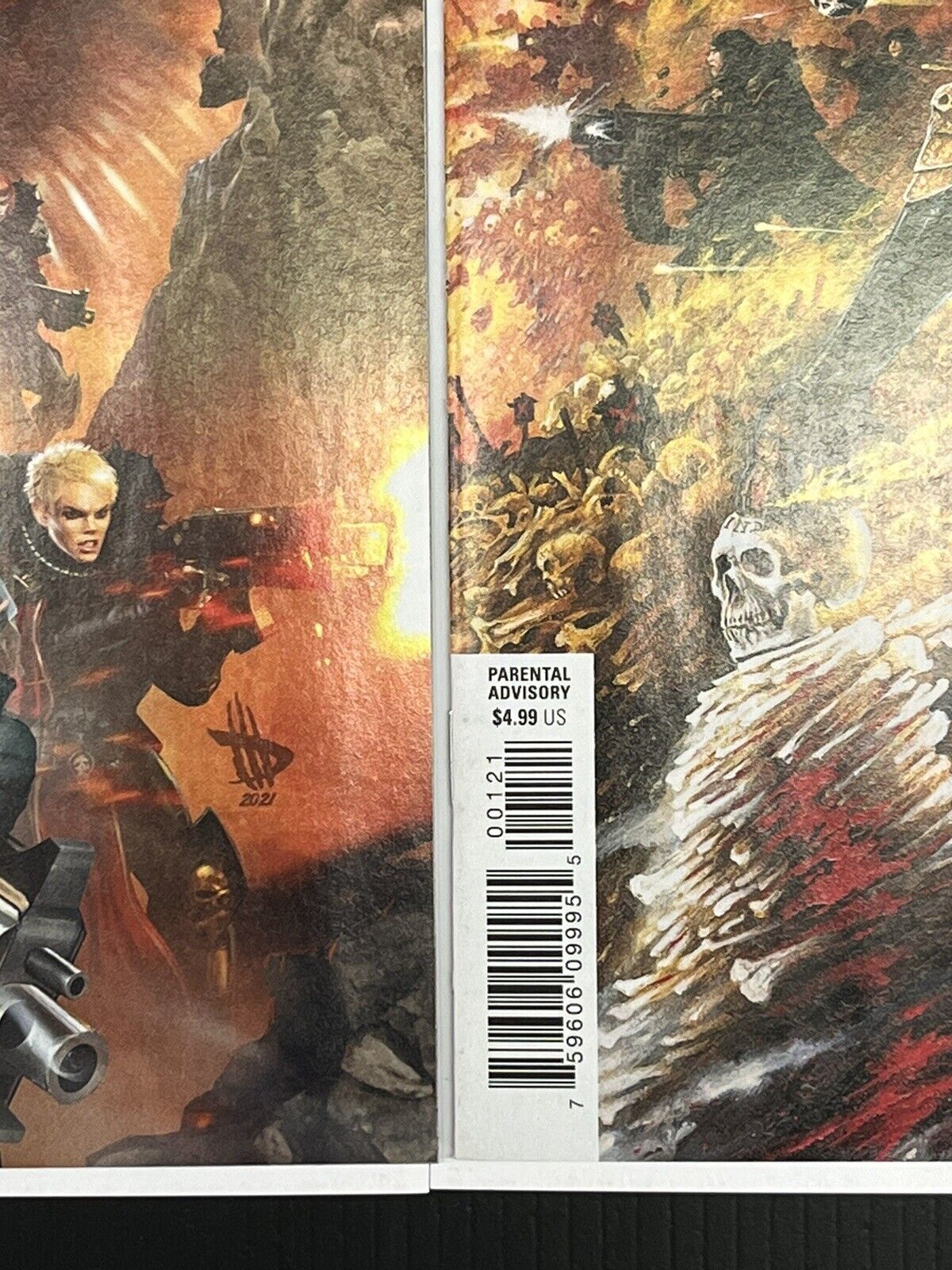 Warhammer 40k Sisters of Battle #1 Cover a + B + C 1:25 Salazar Design ...