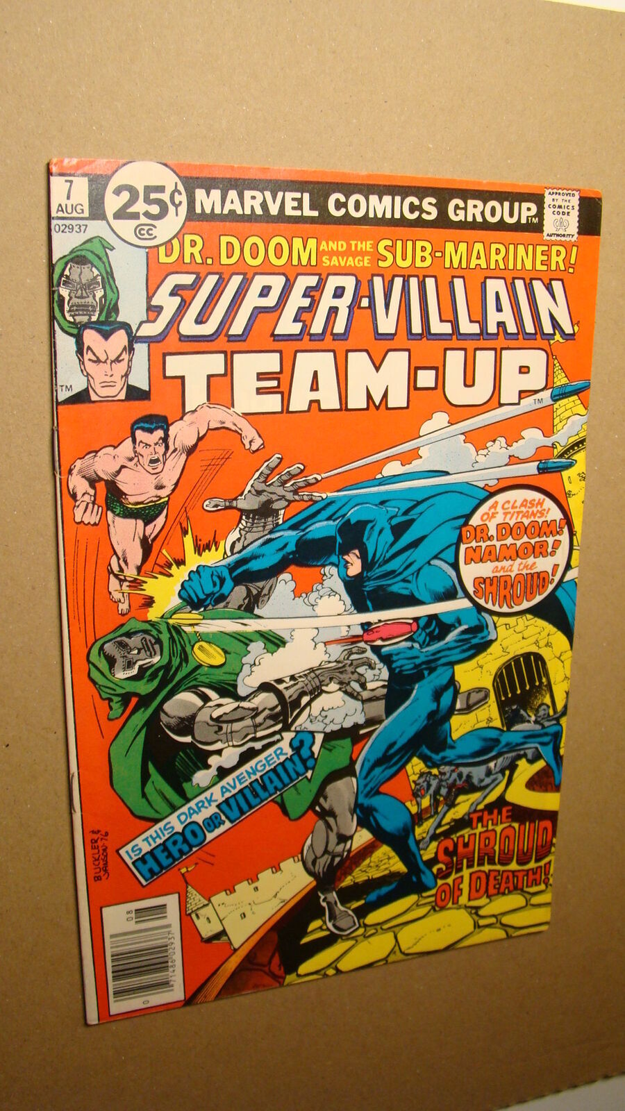 Super-Villain Team-Up 7 *Nice* Doctor Doom Sub-Mariner 3rd Appearance ...