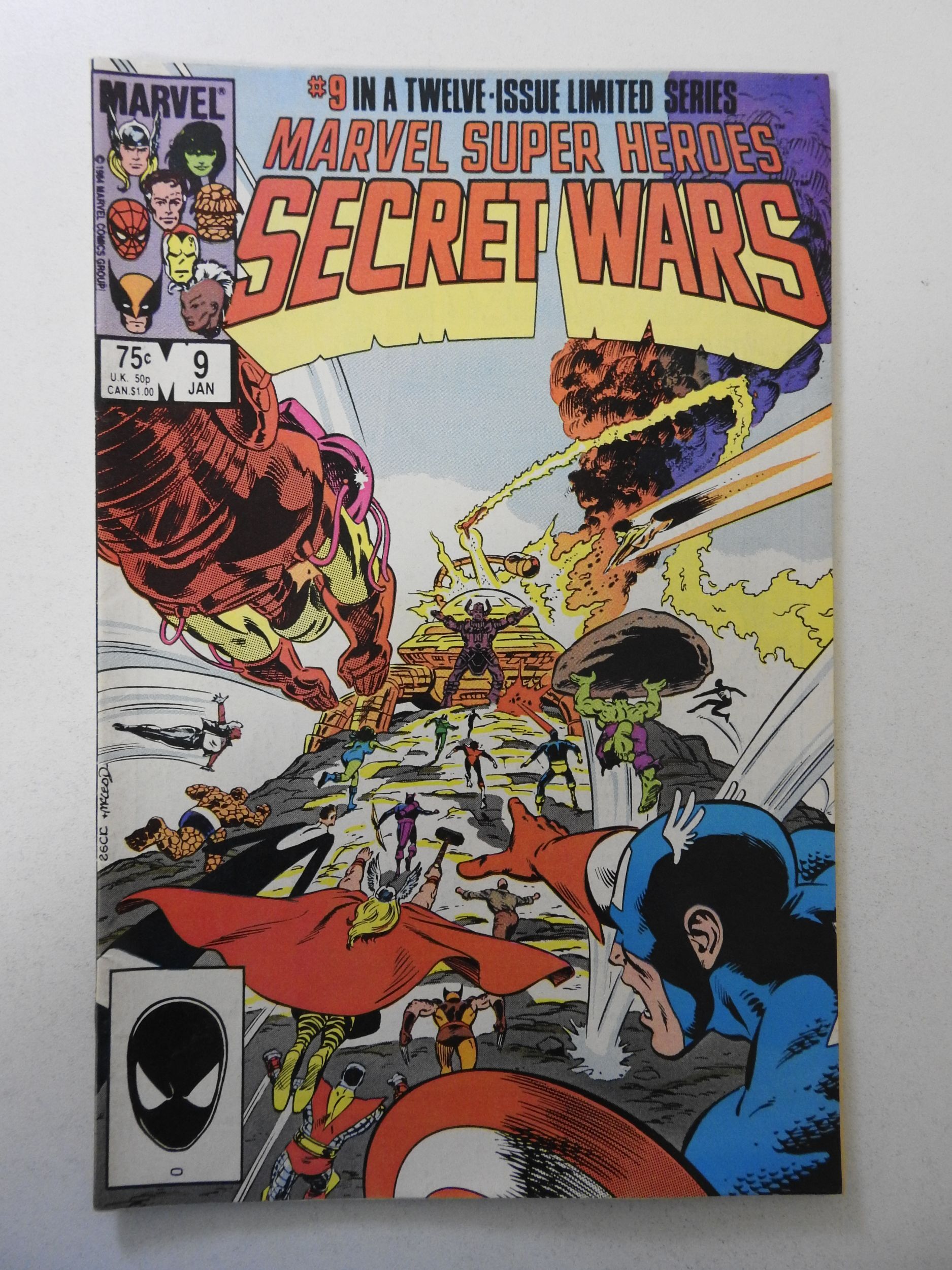 Marvel Super Heroes Secret Wars #9 (1985) FN+ Condition! | Comic Books ...