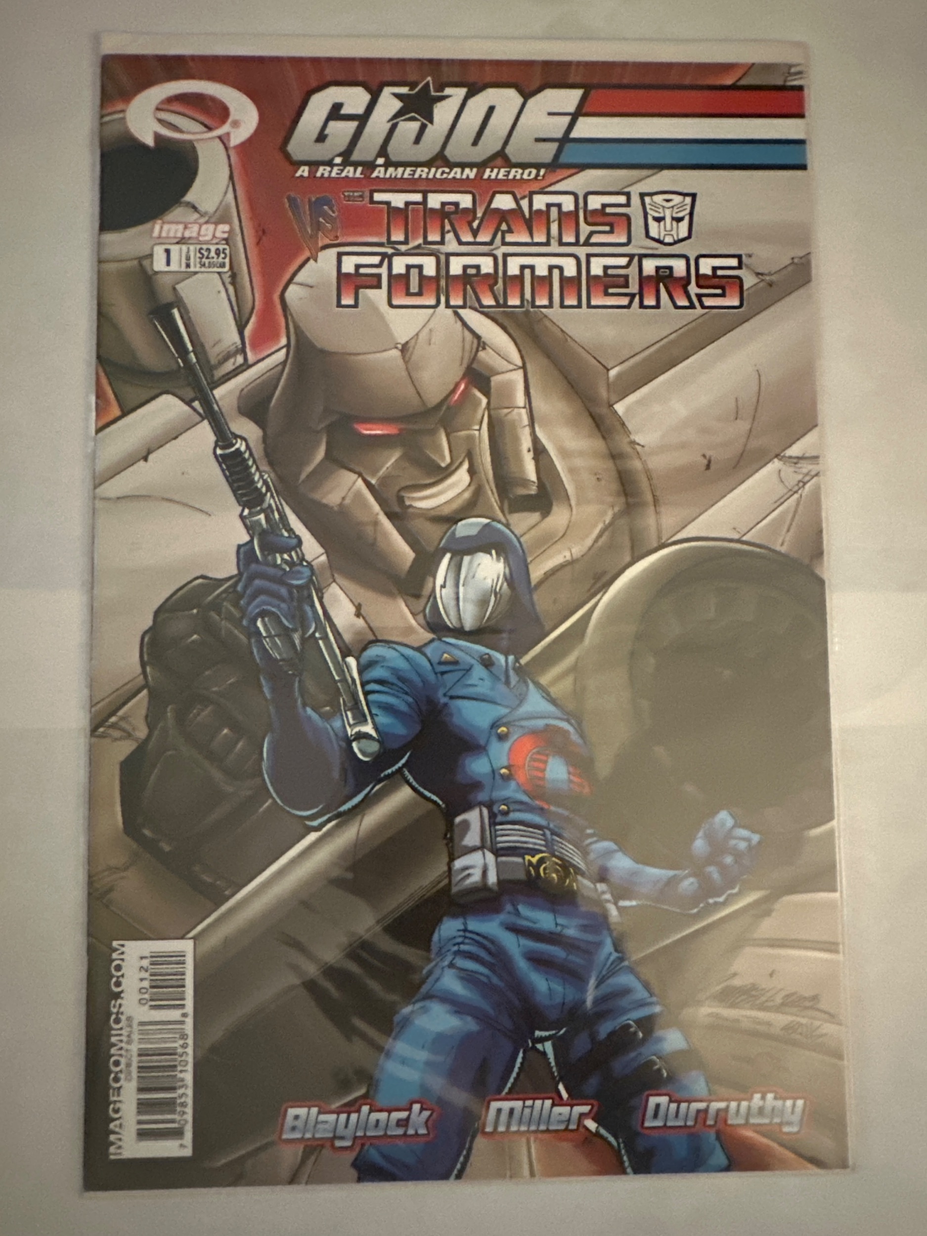 G.I. Joe vs. The Transformers #1 Campbell Cover (2003) | Comic Books ...