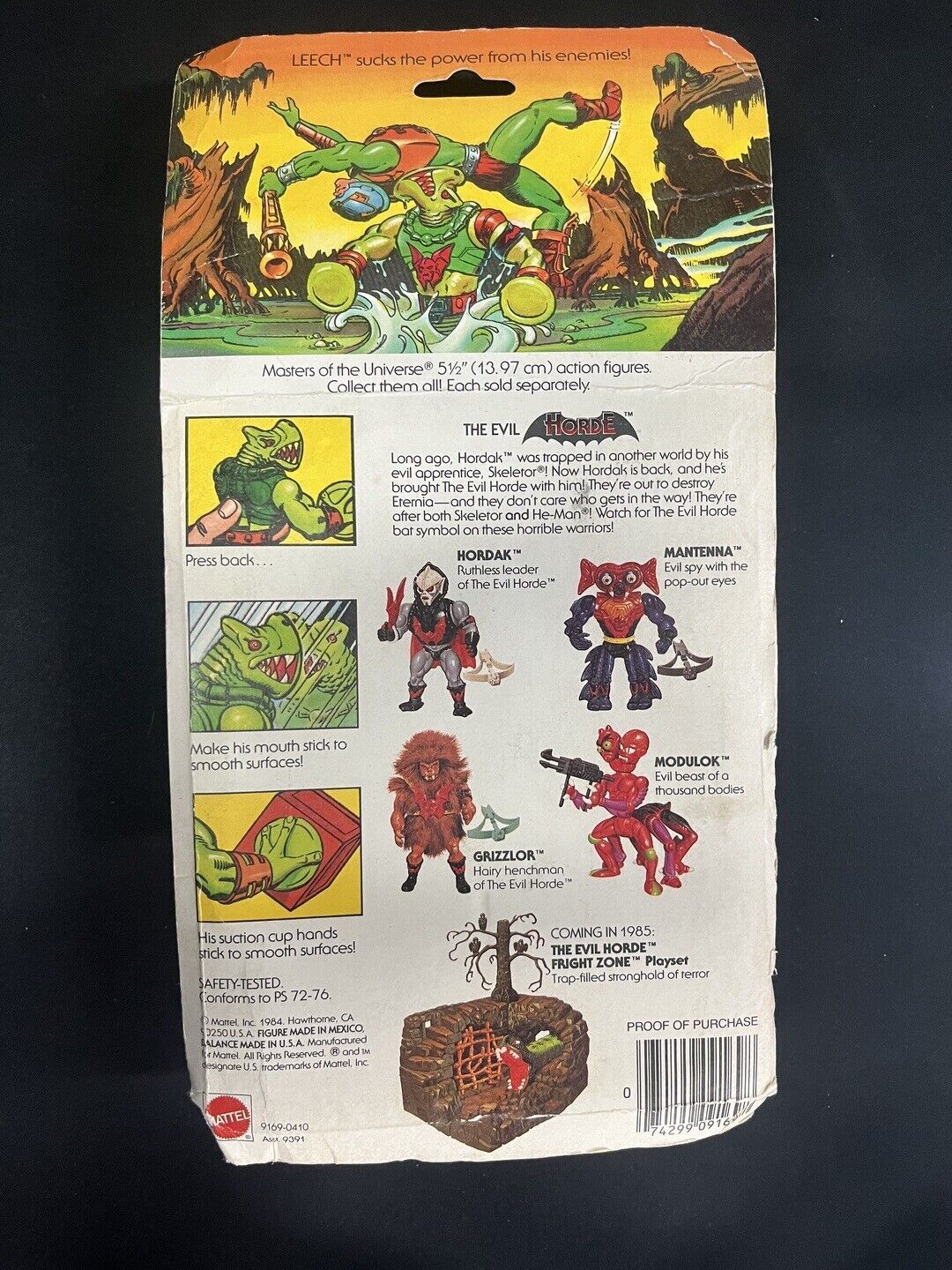 Masters of the Universe Leech 1984 Mattel | Comic Books - Modern Age ...
