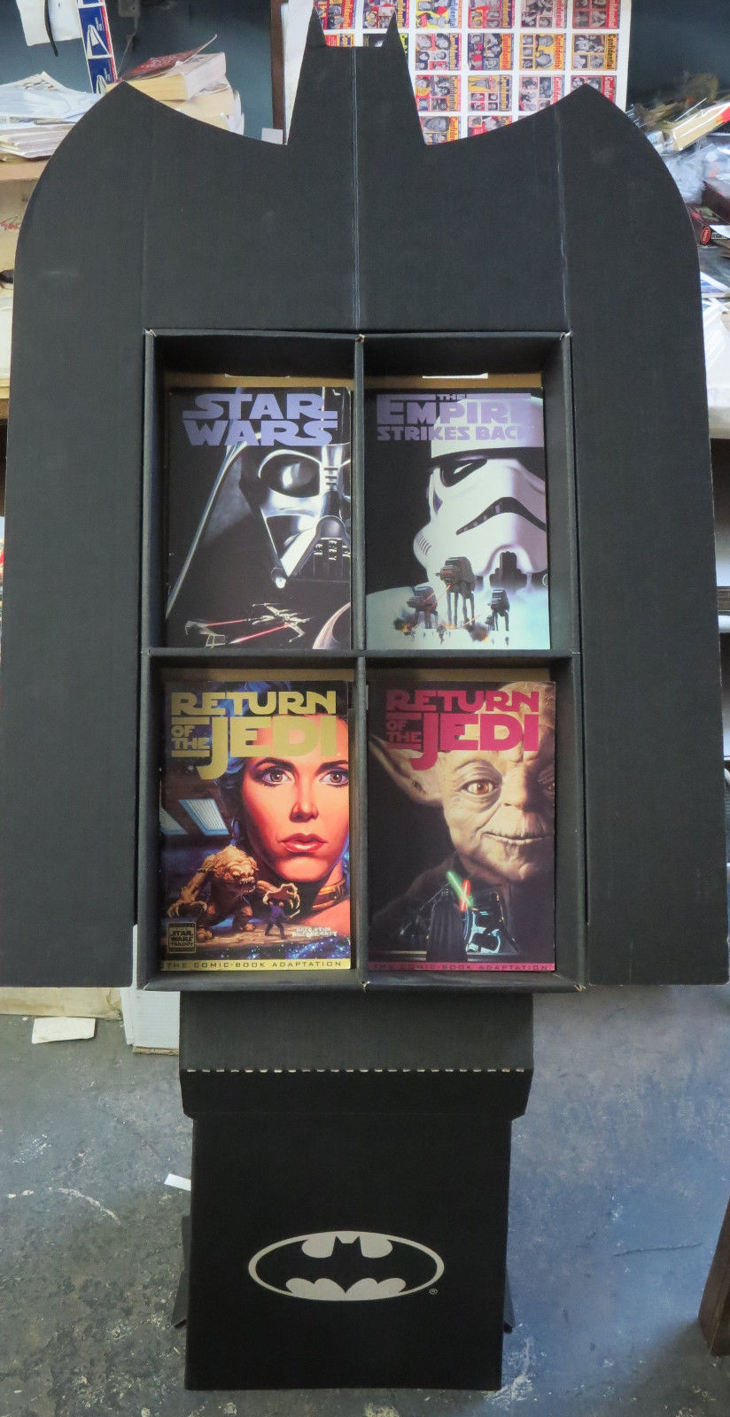 Batman (1989) Comic Book Dark Knight Display Stand Foldable! | Comic ...