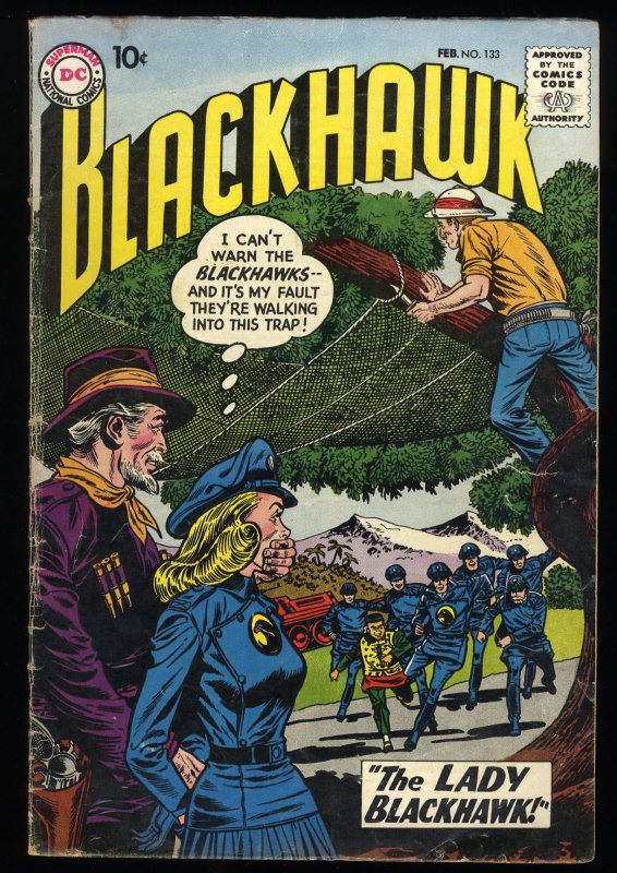 Blackhawk #133 VG 4.0 1st Appearance of Lady Blackhawk | Comic Books ...
