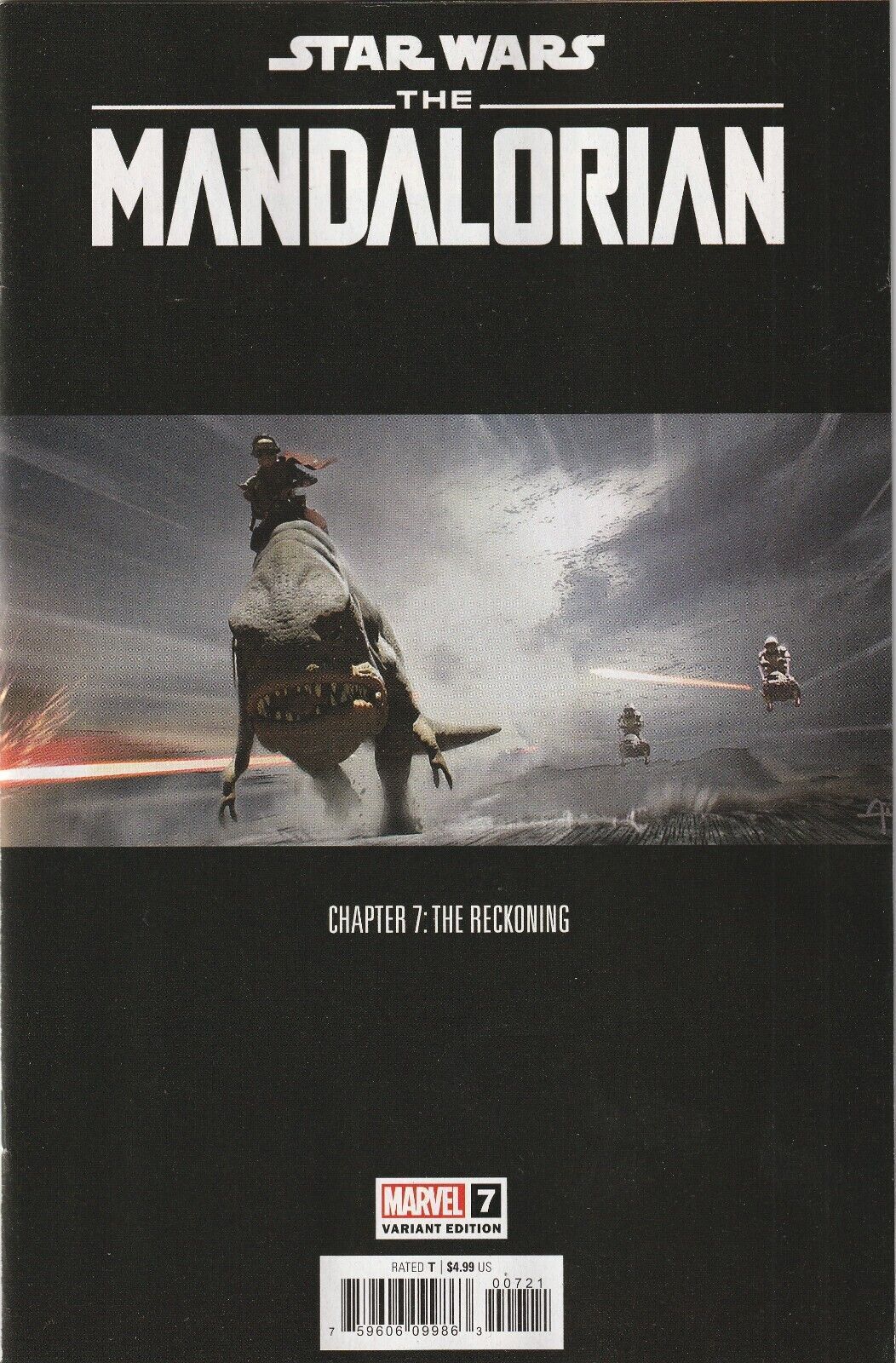 Star Wars Mandalorian # 7 Concept Art Cover NM Marvel [J8] | Comic ...